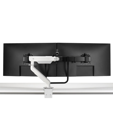 Flo X – Großformatiger Dual Monitorarm | Herman Miller